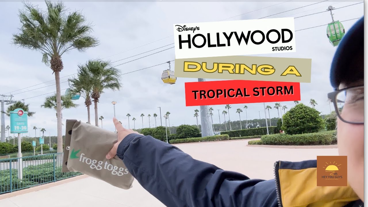 Braving Tropical Storm Helene at Disney's Hollywood Studios | Hey You ...