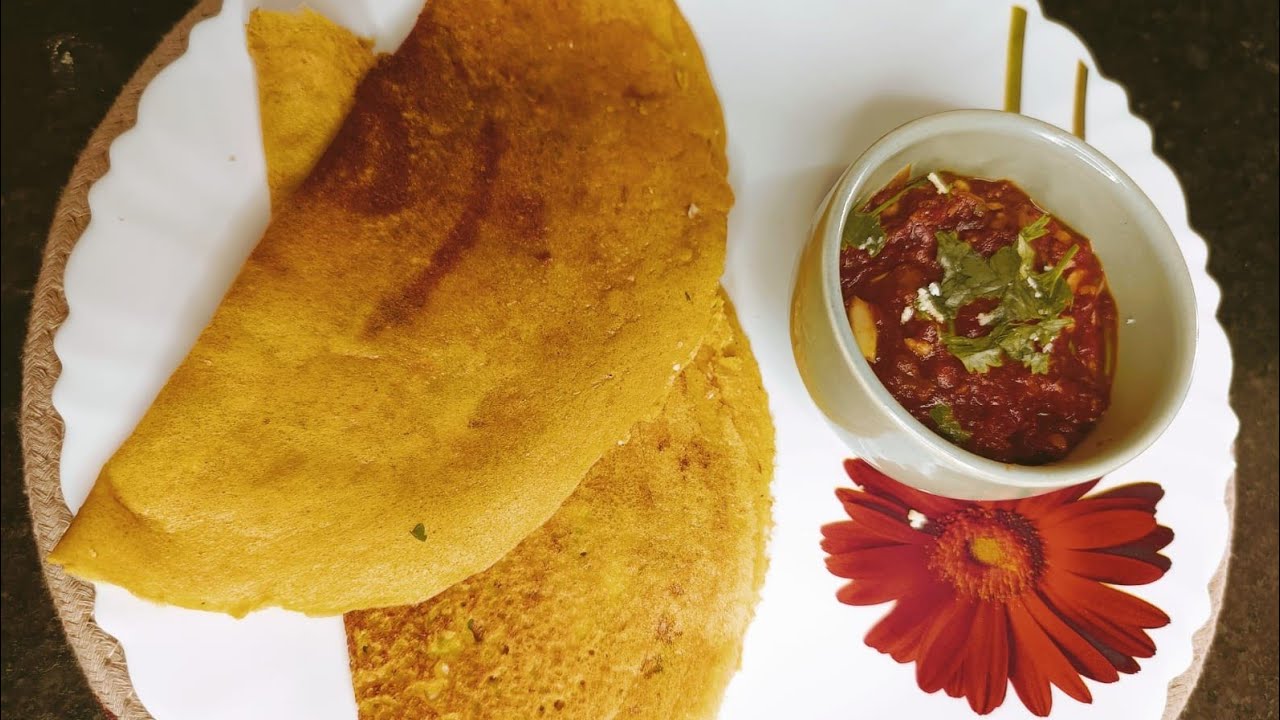 Instant Masoor Daal Dosa l Winter Recipe - YouTube