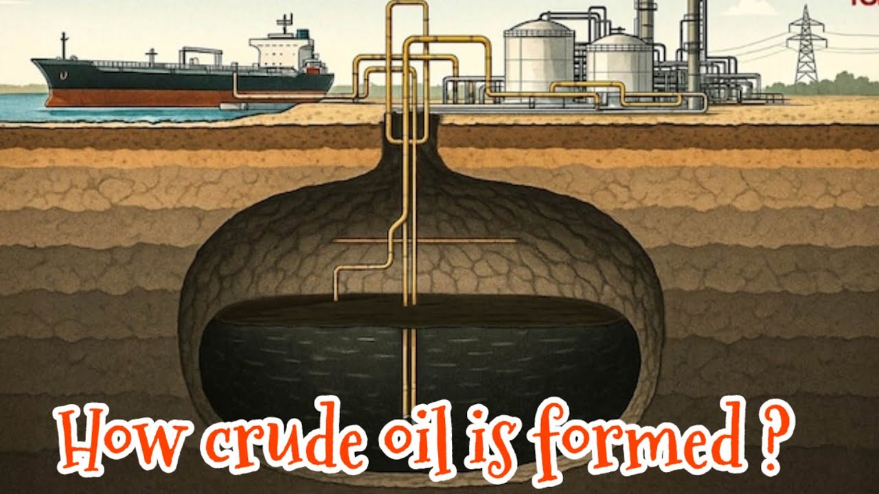 How crude oil is formed | Kid Educational video | Kids Learning video ...