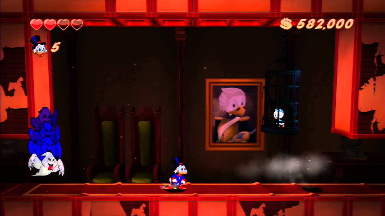 Let's Play Ducktales: Remastered - #4: There ARE Such Things as Ghosts ...