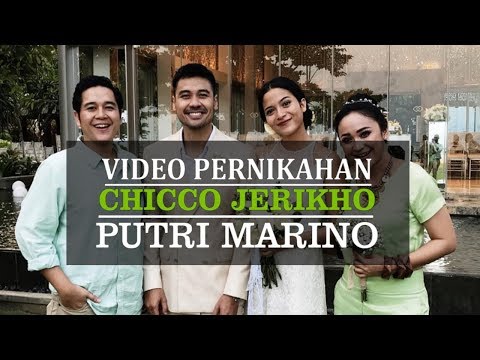 Beredar Video, Terbukti Chicco Jerikho dan Putri Marino Menikah