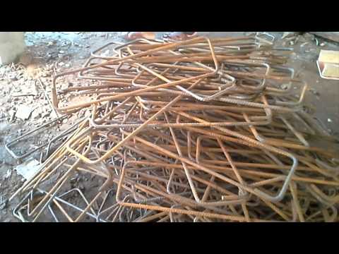 How to make a steel stirrup ? Column stirrup/ Beam stirrup - YouTube