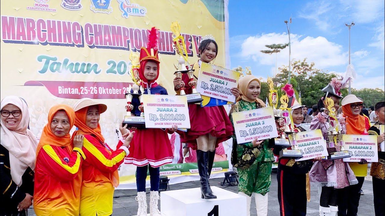 JUARA 1,2,3 STREET PARADE JUNIOR - BMC V 2025 - YouTube