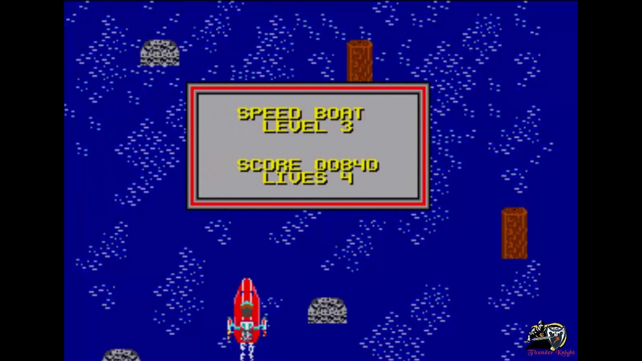 Speed Boat - Gameplay - SEGA Genesis [Action 52] - YouTube