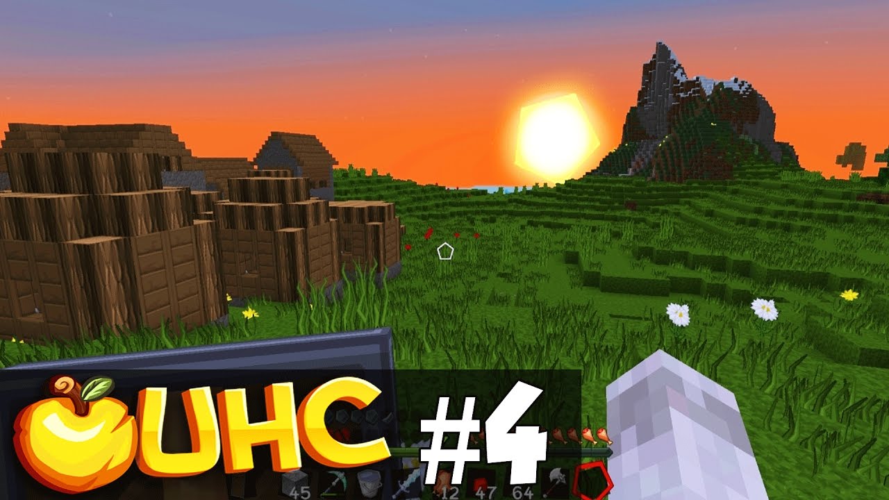 Minecraft Youtuber UHC (#4) GOLDEN APPLES! - YouTube