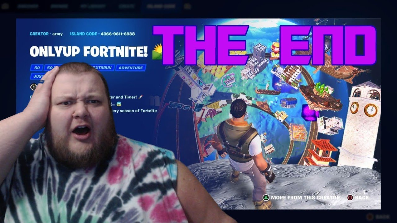 Fortnite Only Up - The End - YouTube