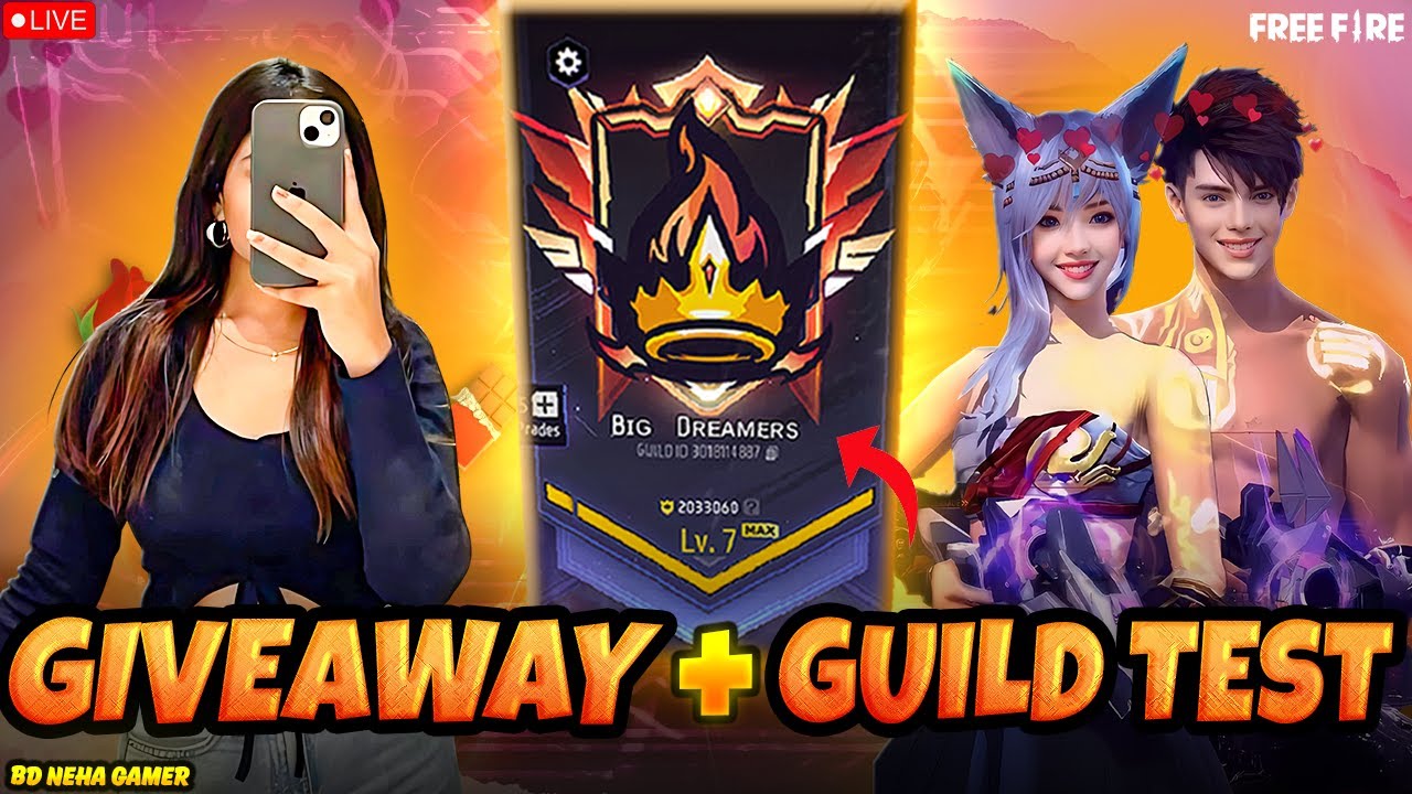 FREE FIRE LIVE CUSTOM ROOM | FF LIVE GIVEAWAY|FF LIVE ️ #freefire #ff # ...