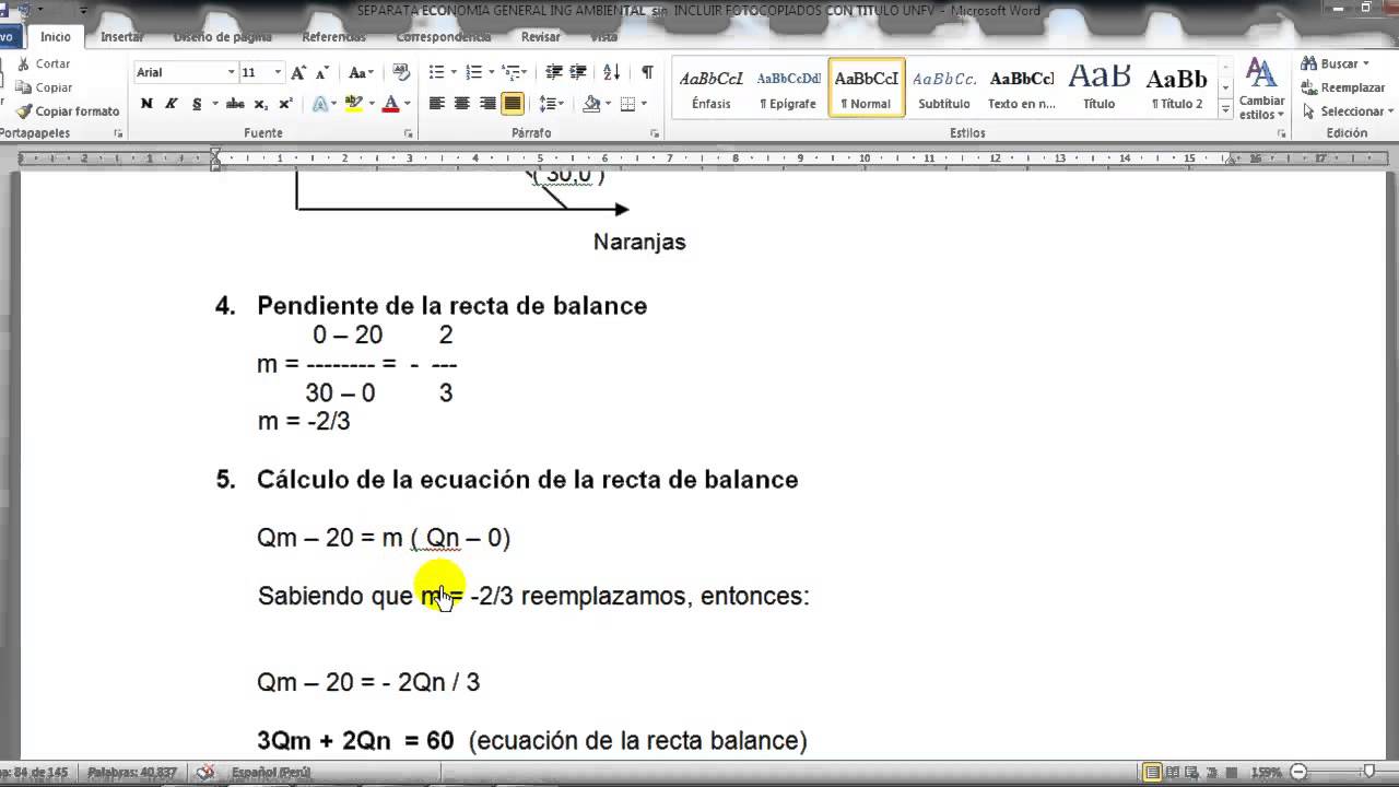 6 EJERCICIOS DE RECTA DE BALANCE - YouTube
