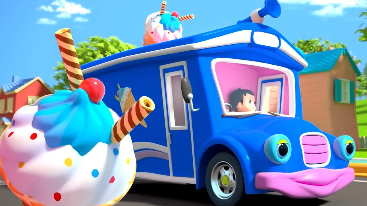 Wheels On The Ice Cream Truck + More Vehicle Songs for Children - YouTube