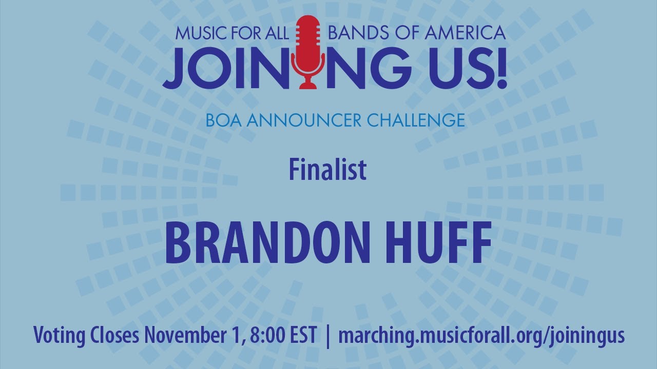 Joining Us! Finalist: Brandon Huff - YouTube