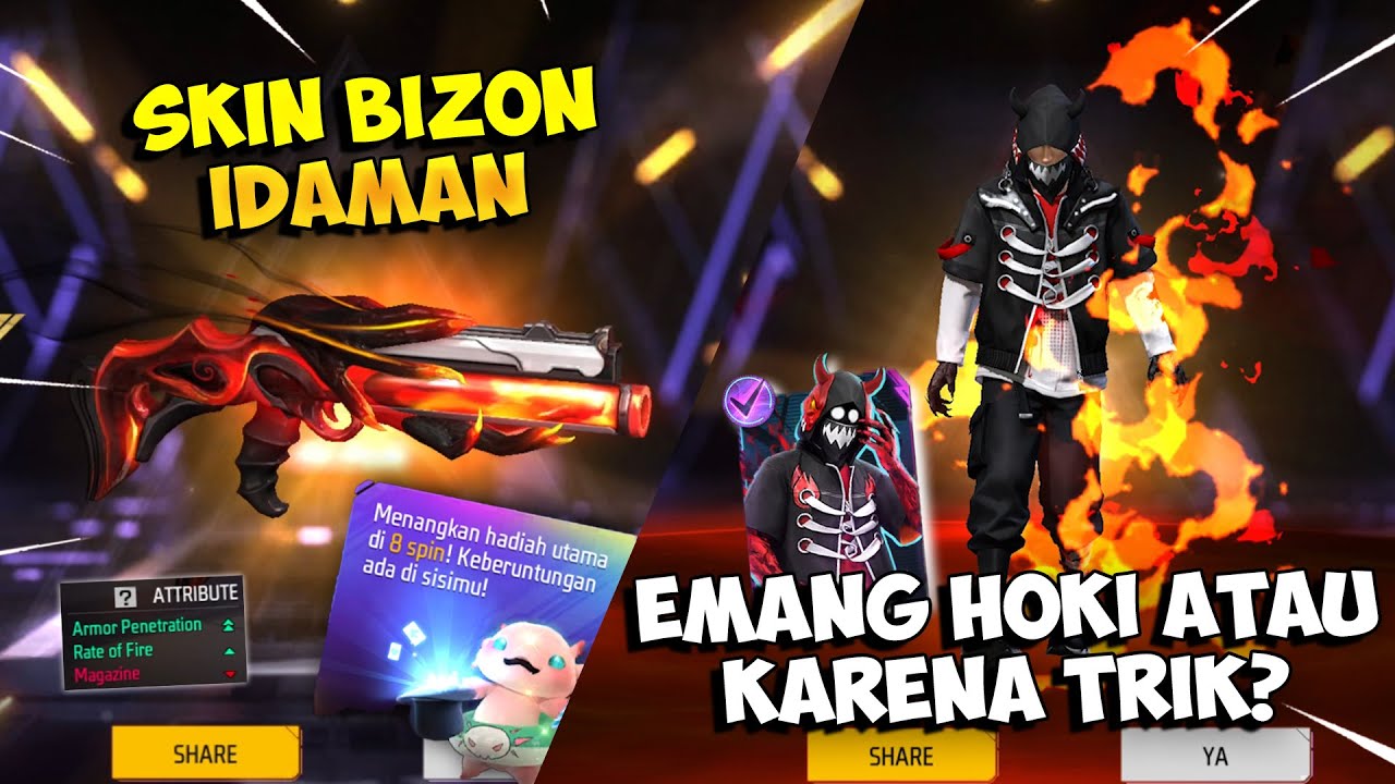 8 KALI SPIN DOANG COY!! Trik Hoki Spin Inner Devil Bundle Dan Bizon ...