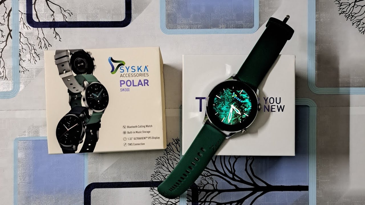 Syska Smartwatch ⚡️Unboxing & First Impression ⚡️SW300 Polar..... - YouTube