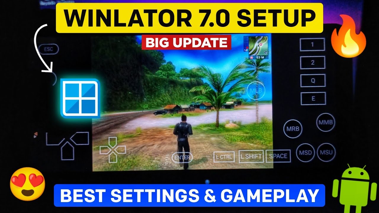 Winlator 7.0 UPDATE Full Setup | Winlator Android 7.0 | Winlator Best ...