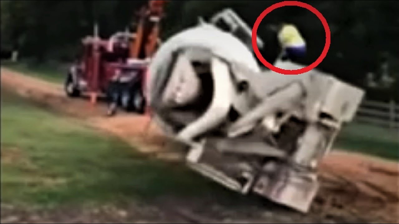 Very Expensive Cement Truck Crashes and FAILS Compilation! - YouTube