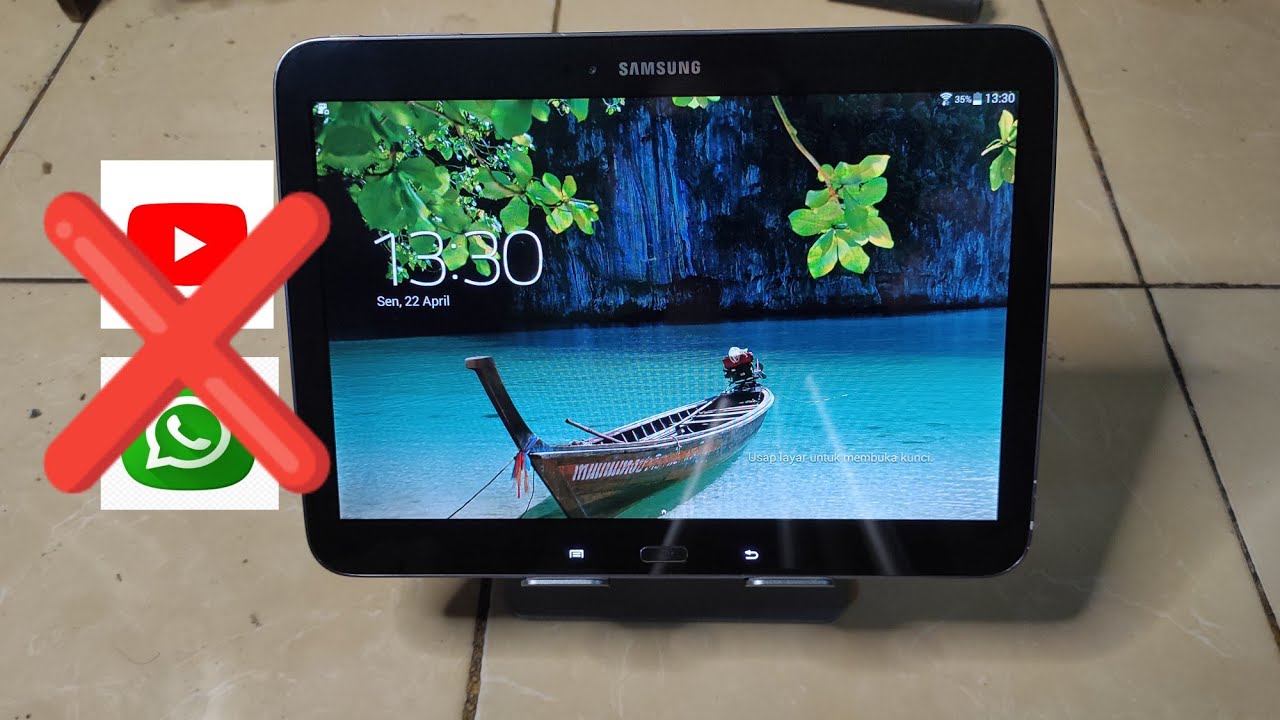 Riview Samsung tab 3 10.1 GT-P5210 tahun 2024 Harga 200rb - YouTube