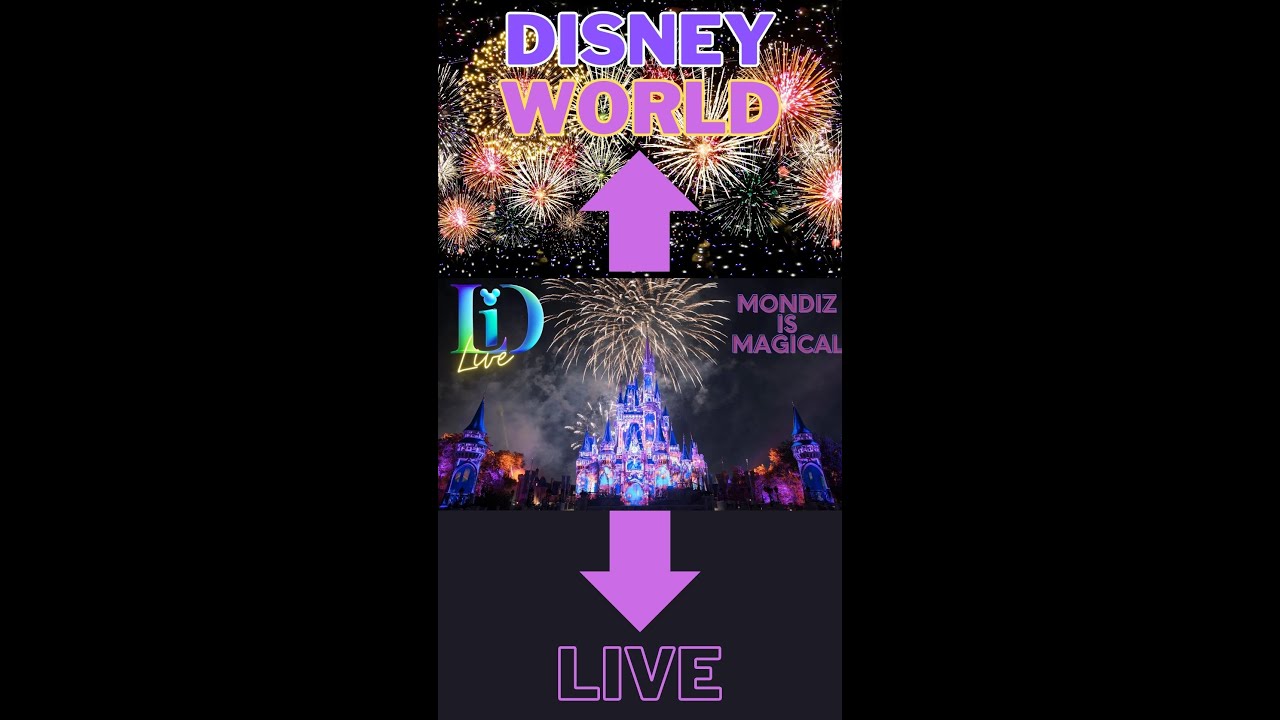 VERTICAL🔴🏰LIVE at Magic Kingdom Nightfall at Cinderella’s Castle: A ...