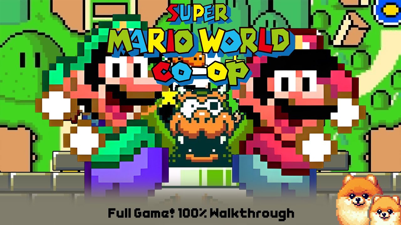 Eat, Play, Sleep: Super Mario World Multiplayer Co-op 5h Full Game 100% ...