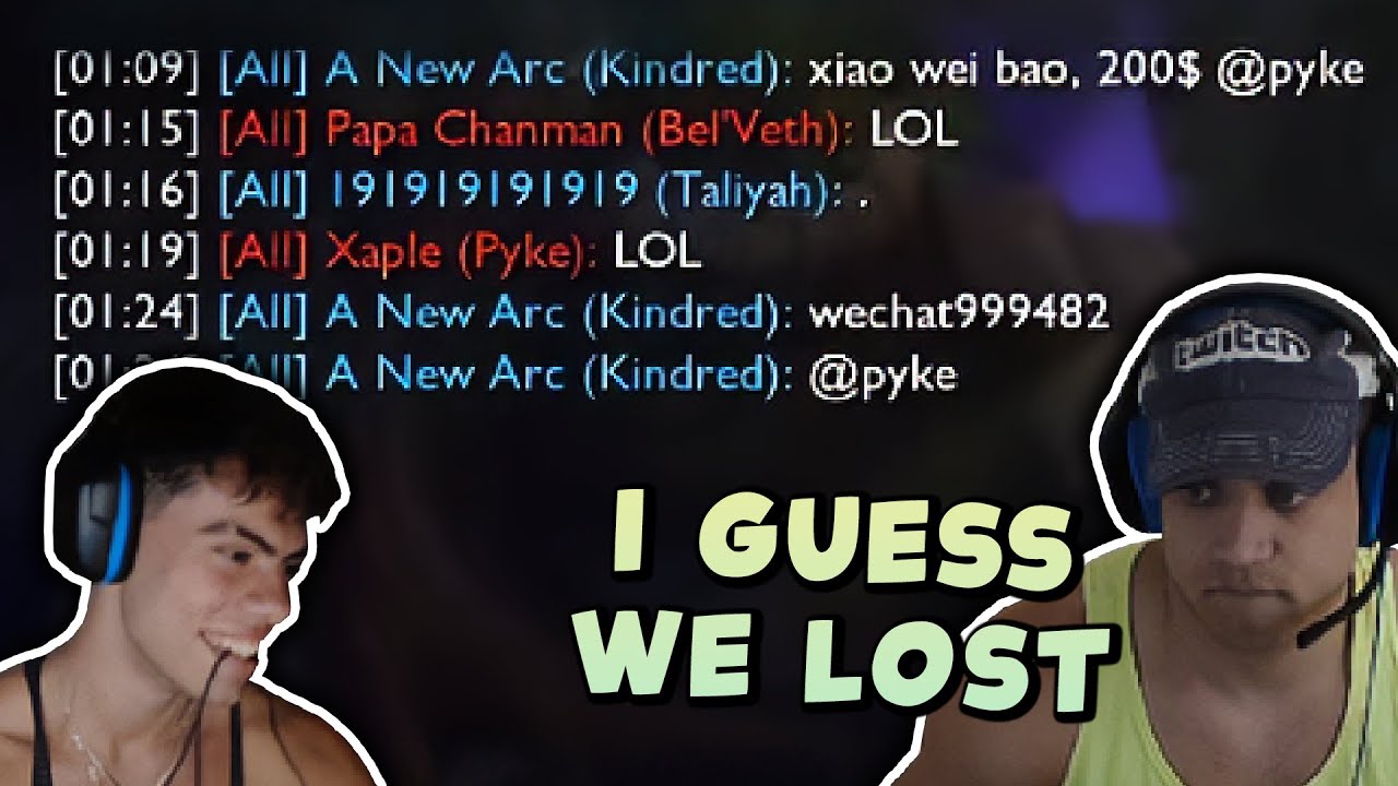 I made TYLER1 think I was a WINTRADER - YouTube