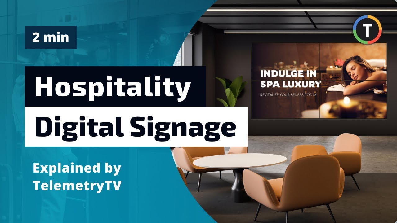 Hotel Digital Signage Explained in 2 Minutes - YouTube