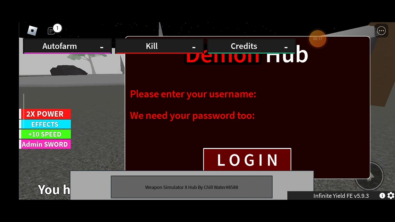 demon hub?? script - YouTube