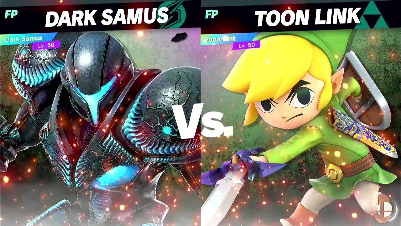 Super Smash Bros Ultimate Amiibo Fights Dark Samus vs the World #41 vs Toon Link - YouTube