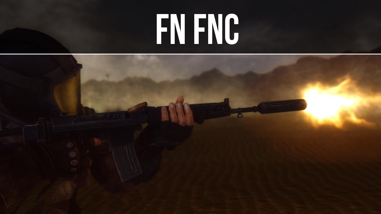 FN FNC - Fallout New Vegas - Mod Spotlight - YouTube