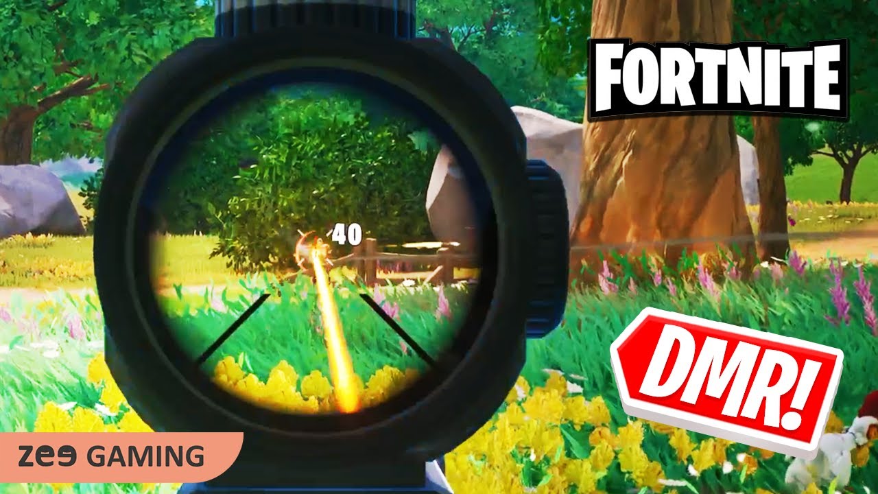 USING THE DMR! (Fortnite: Chapter 4) - YouTube