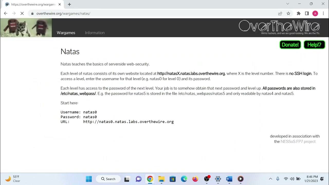 OverTheWire Natas Walkthrough | Level 2 - YouTube