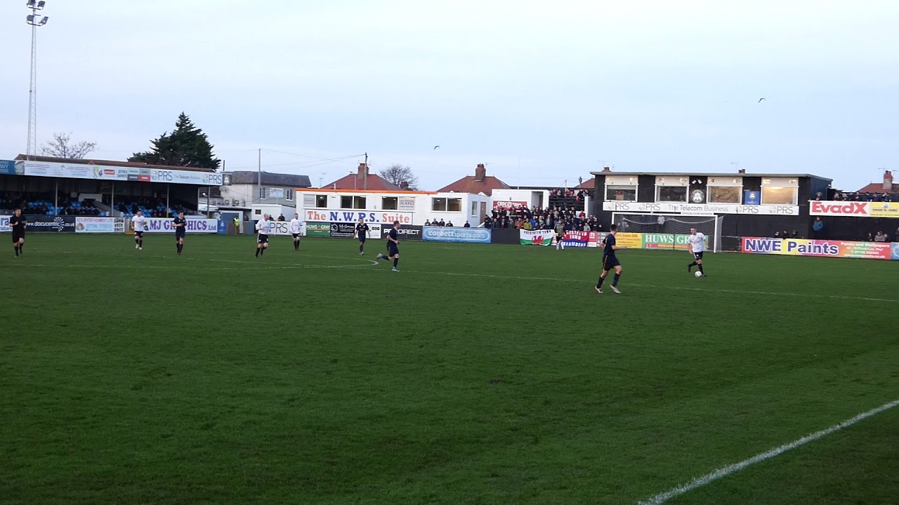 Welsh Football Cymru Alliance 26.12.18 Rhyl (0) v Prestatyn (3) - Rhyl ...