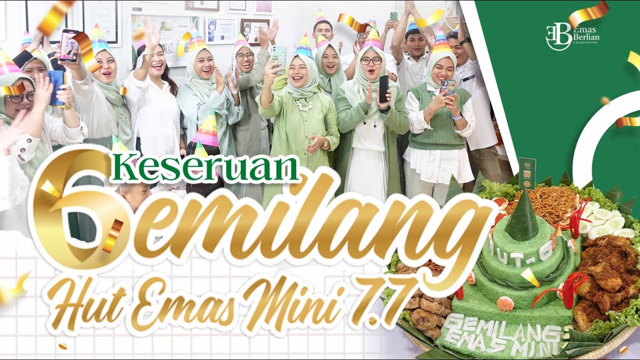6EMILANG HUT EMAS MINI 7.7. !! HUT EMAS MINI SERU BANGET - YouTube