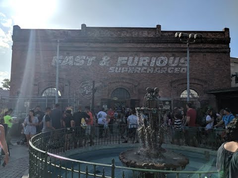 Fast and Furious Supercharged Queue Walkthrough Soft Opening at ...