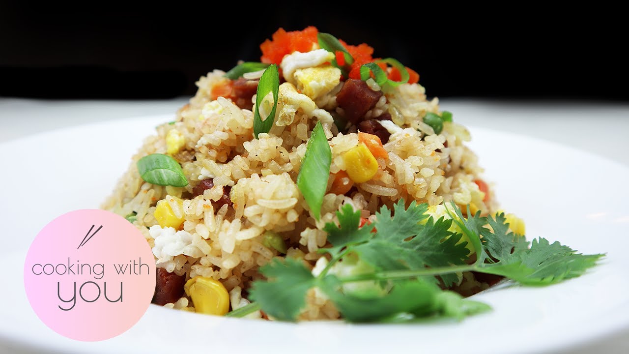 Fish Roe Fried Rice in 10 minutes (DELICIOUS) - Cooking With You - YouTube