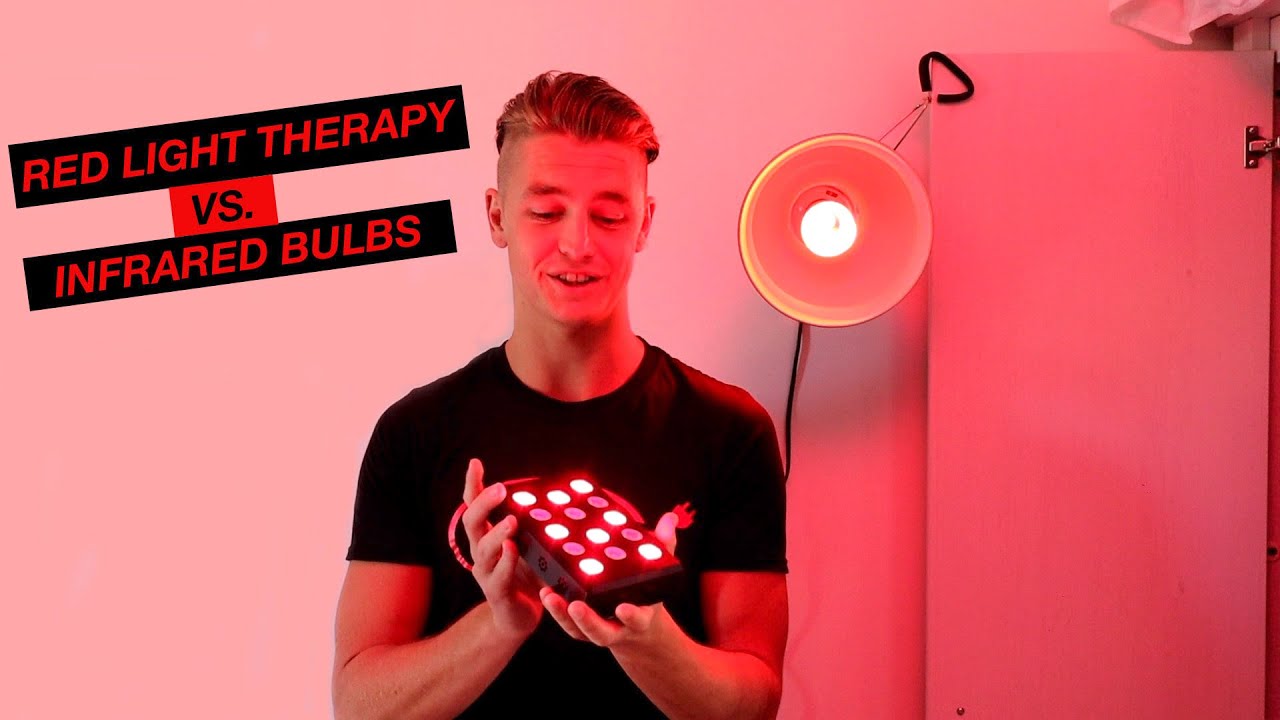 Red Light Therapy vs Infrared Bulbs - YouTube