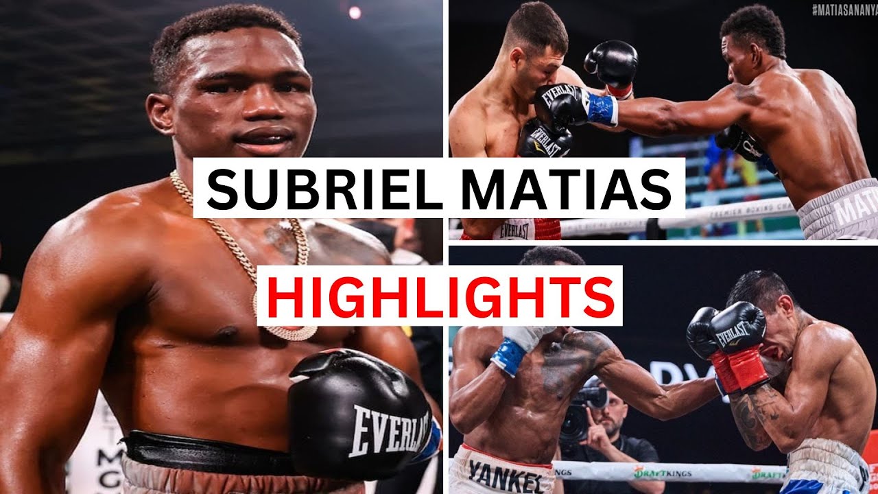 Subriel Matias (19 KO's) Highlights & Knockouts - YouTube