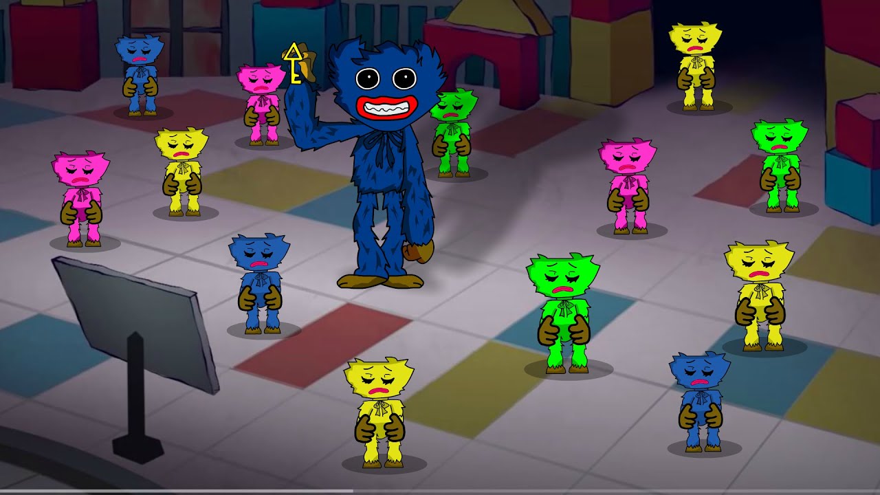 Huggy Wuggy was kidnapped. Poppy Playtime Animation. - YouTube