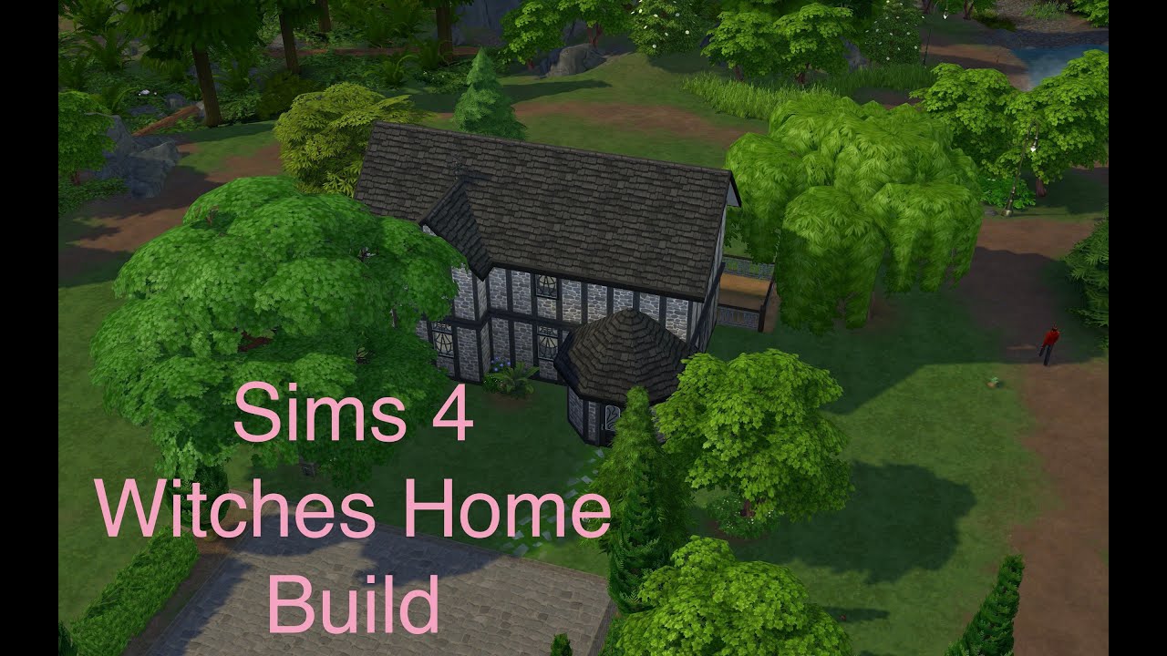 Sims 4 Spellcaster's Home - YouTube