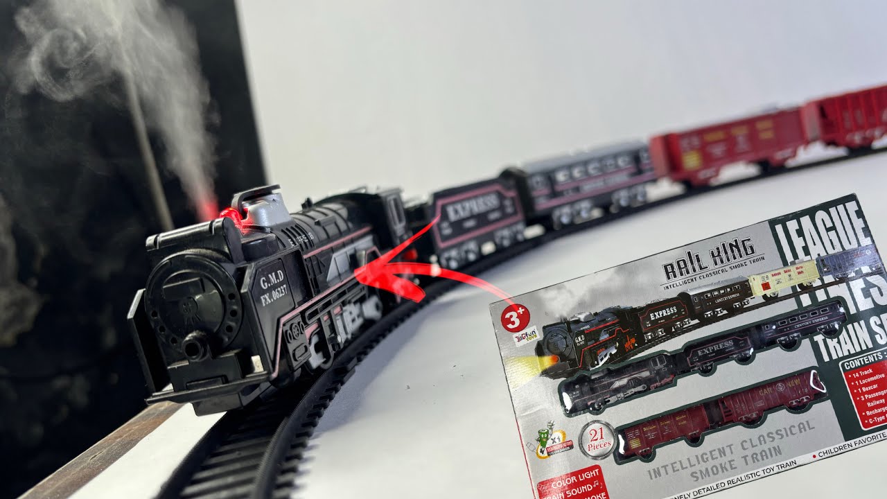 RAILKING CLASSICAL TRAIN SET SMOKE EDITION | RUNNING & TESTING - YouTube