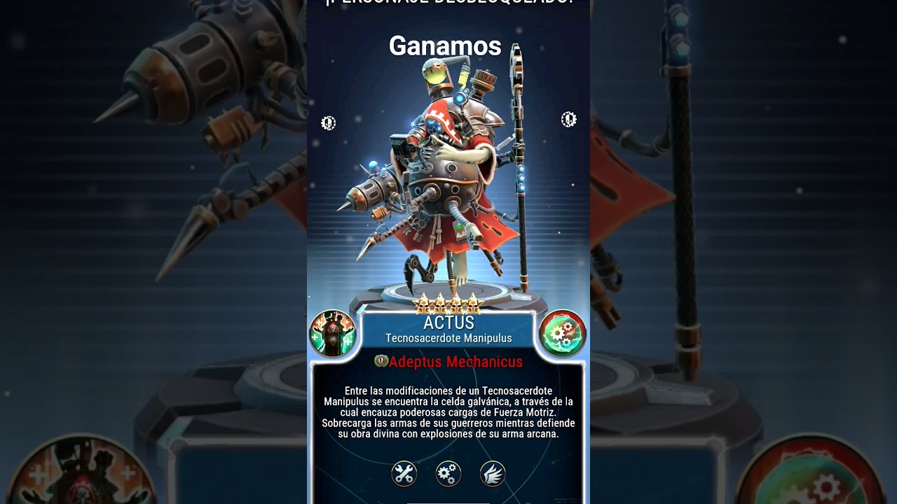 consiguiendo a actus #adeptusmechanicus #warhammer40k #tacticus - YouTube
