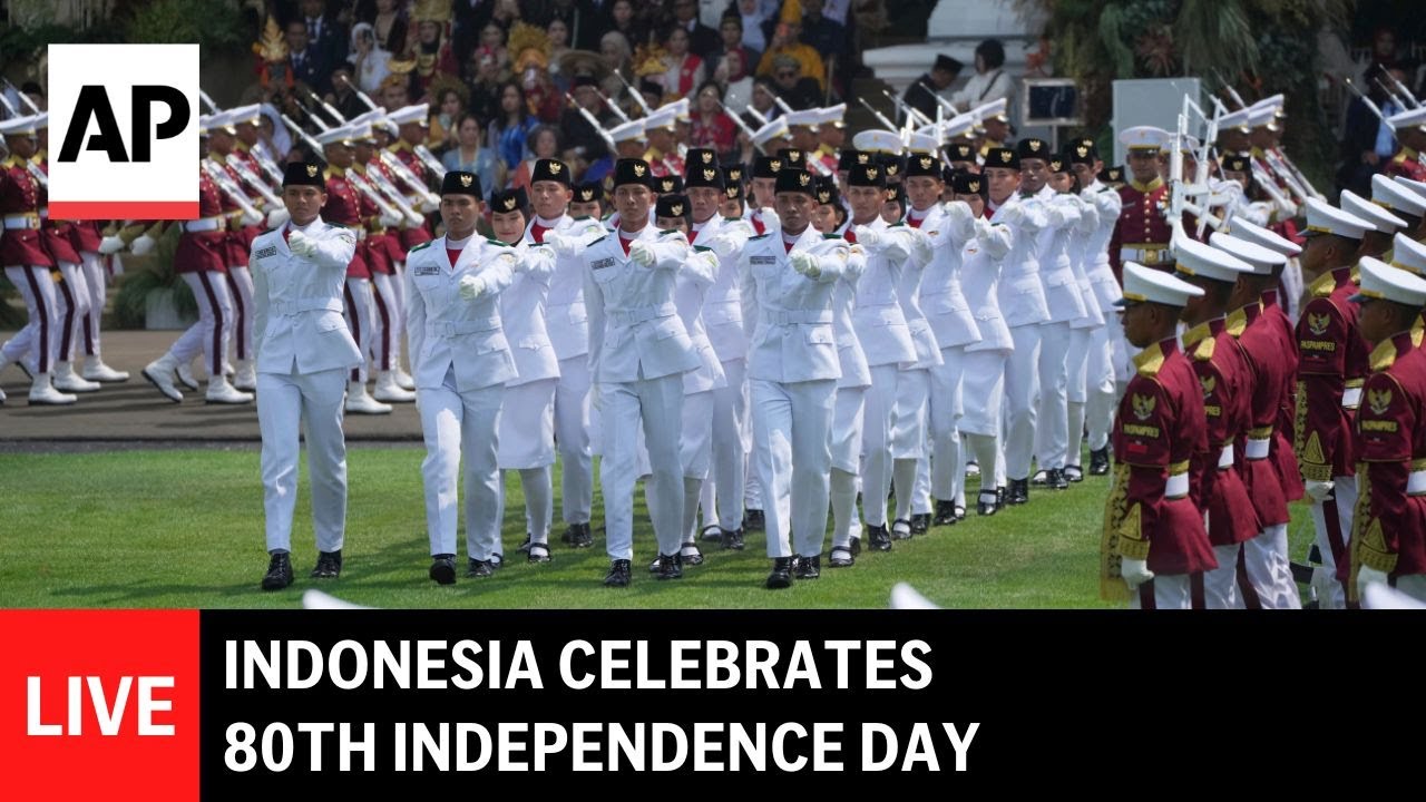 LIVE: Indonesia celebrates 80th Independence Day - YouTube
