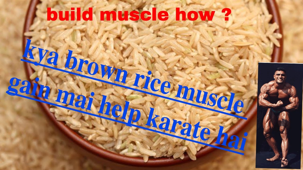 BROWN RICE Benefits || brown rice is good or not for bodybuilder ...