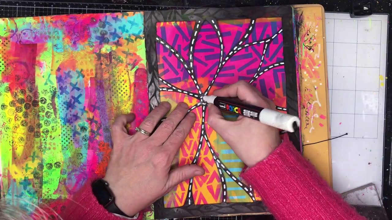 Simple lace cuts page for beginners - YouTube