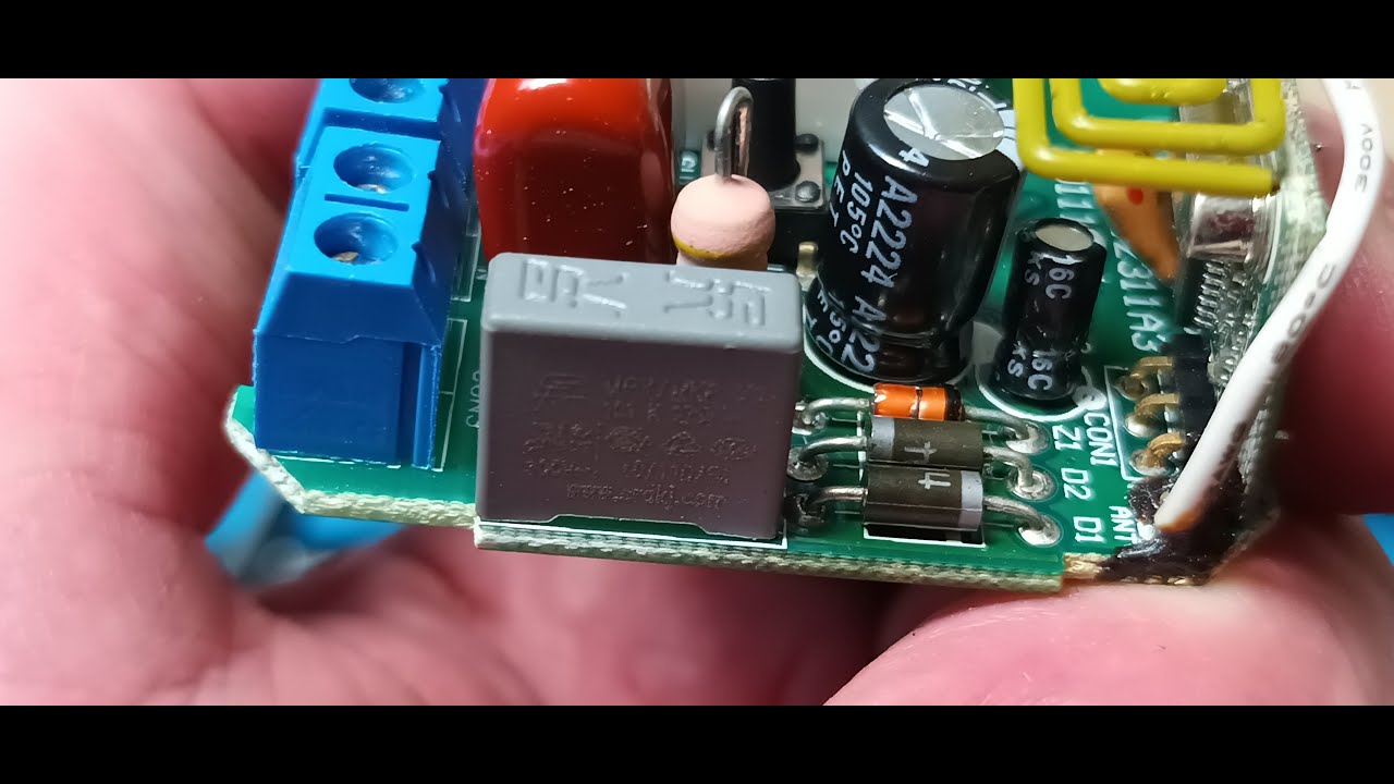 Titan Receiver Relay repair. TL:DR - yes, bad capacitors again - YouTube