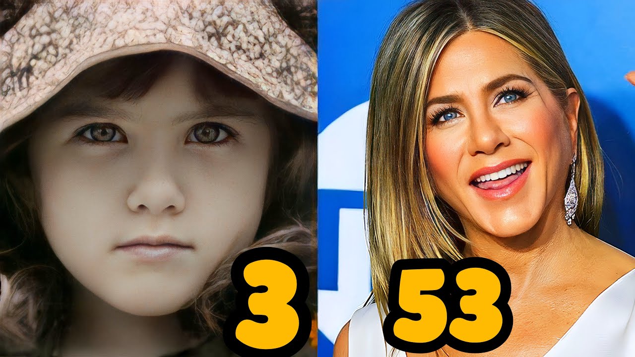 JENNIFER ANISTON / Children's photos, First roles, Personal life - YouTube