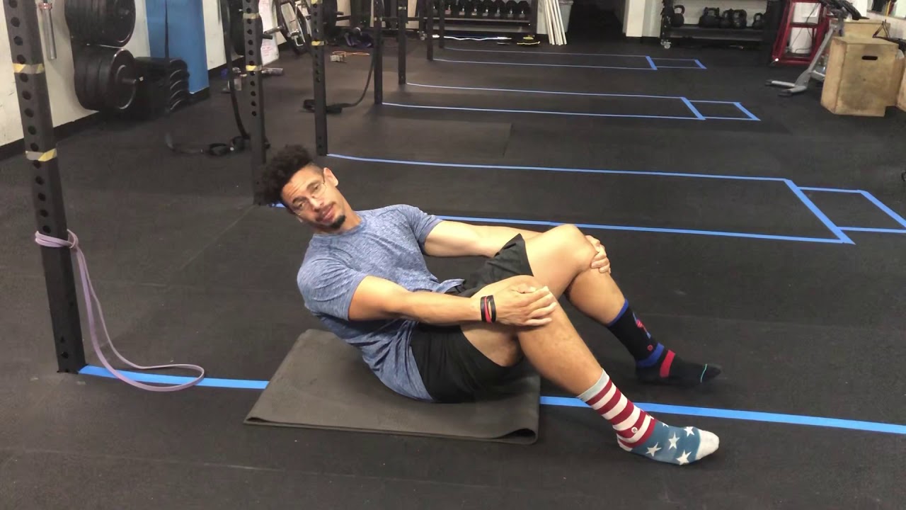 Band Resisted Shoulder ER/IR on back - YouTube