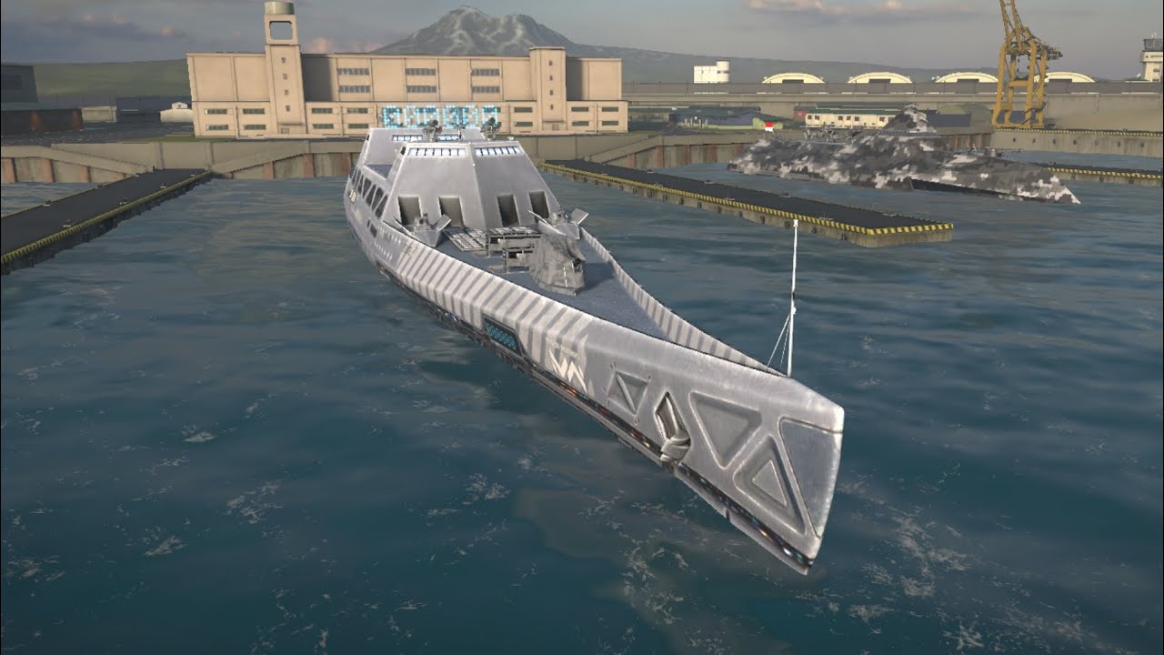 USS Arsenal Ship with Max Color -Modern Warships Online Gameplay- - YouTube