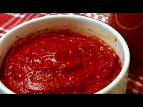 1 SAATTE BİBER SALÇASI NASIL YAPILIR -EN KOLAY KABUKSUZ BİBER SALÇASI- KIŞA HAZIRLIK