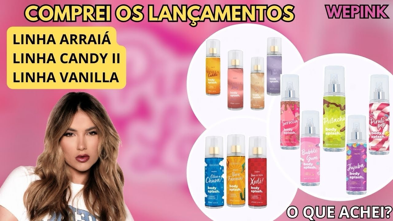 Resenha dos Lançamentos da Virgínia - VÁRIOS BODY SPLASHES - YouTube