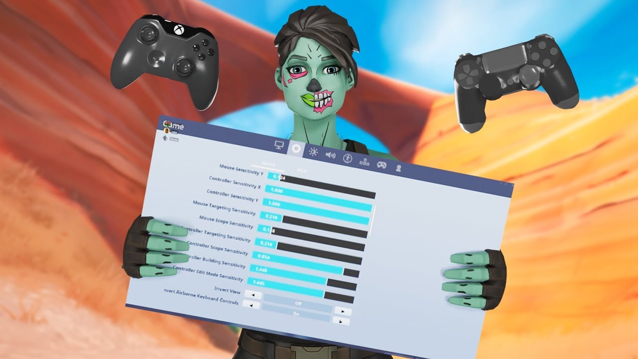 BEST Controller Fortnite Sensitivity + Settings + Dead Zone (PS4 + Xbox ...