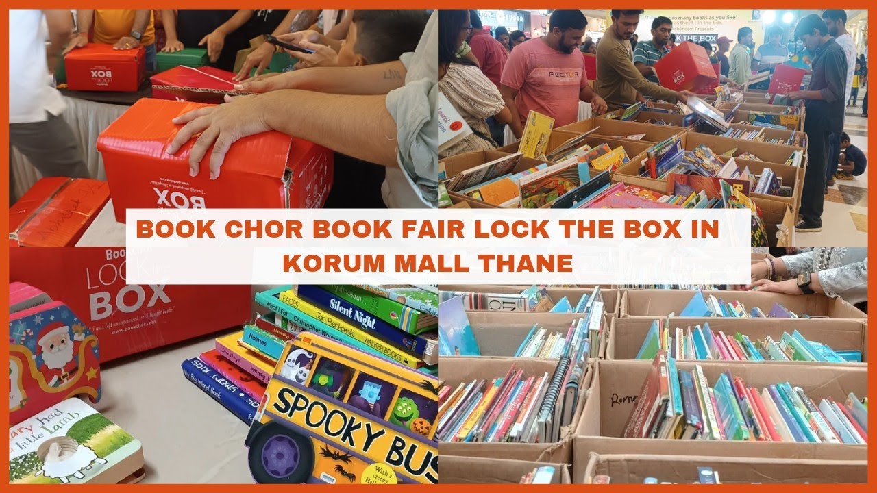 BOOK HAUL | FIRST TIME ATTENDED BOOKCHOR LOCK THE BOX BOOK FAIR IN ...
