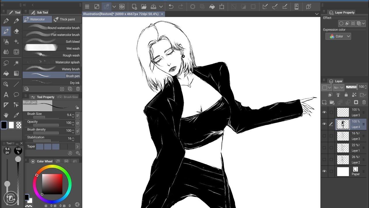 [3X] How to Draw Female || Drawing Female Step by Step || Sketching ...